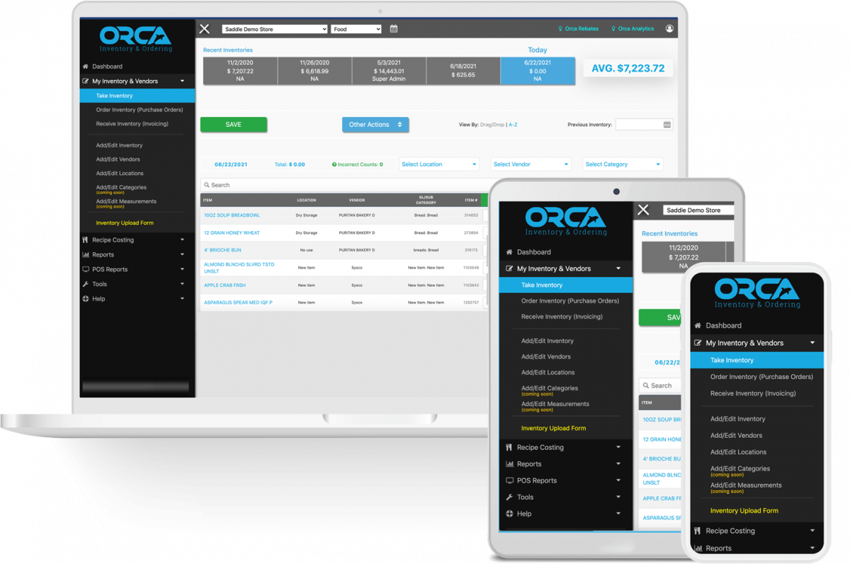 Restaurant POS Integration Software | Orca Inventory